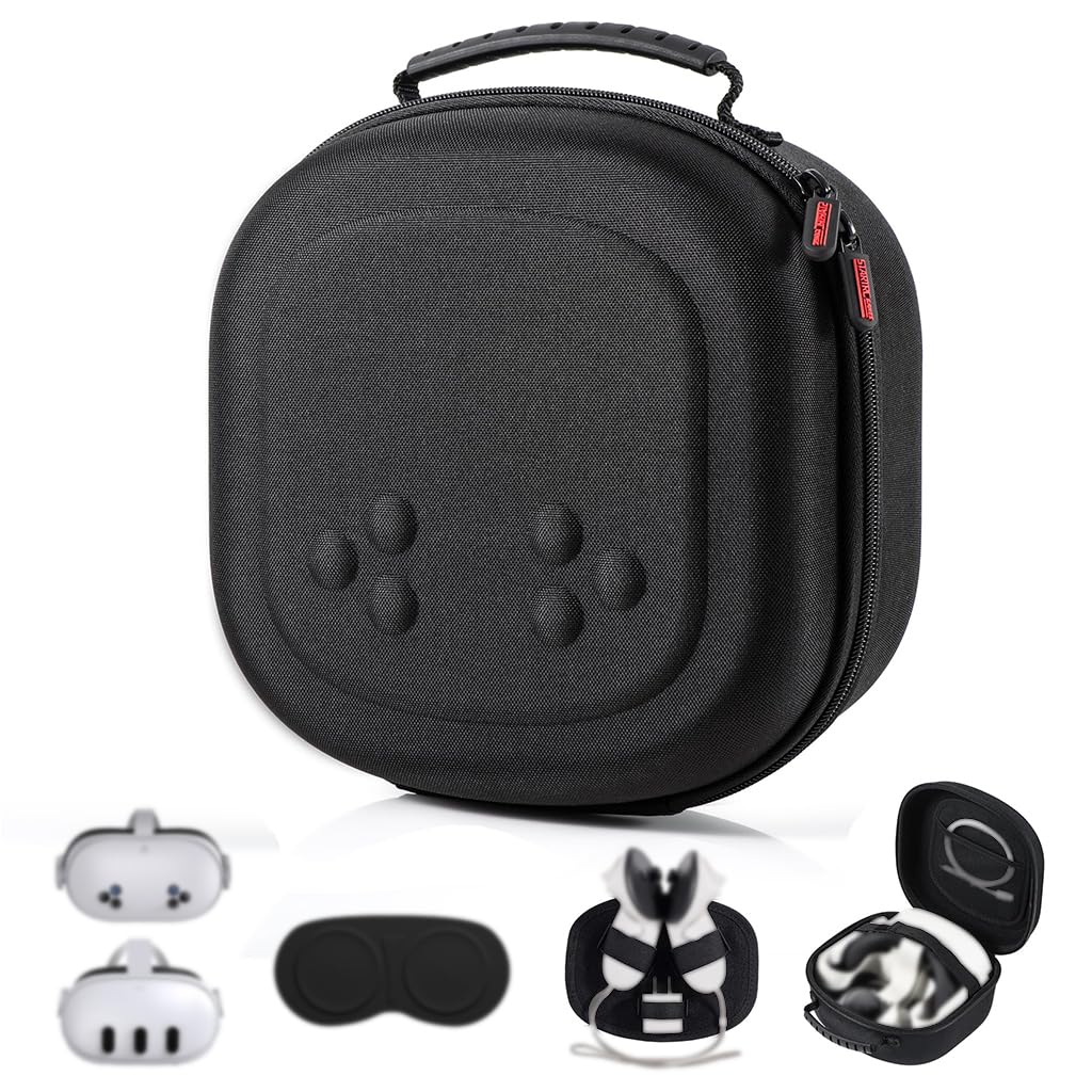 VR Headset Storage Case EVA Hard Shell for Travel | ZORBES® – Eleboat